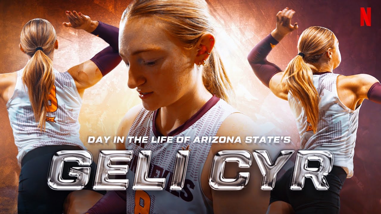 Legacy: A Day in the Life of ASU Volleyball Star Geli Cyr - YouTube