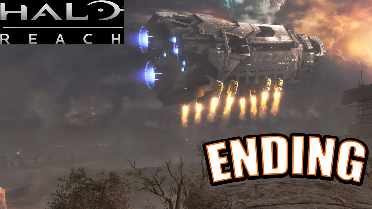 LEGENDARY ENDING OF HALO: REACH WALKTHROUGH GAMEPLAY Part 9| 1080P ...