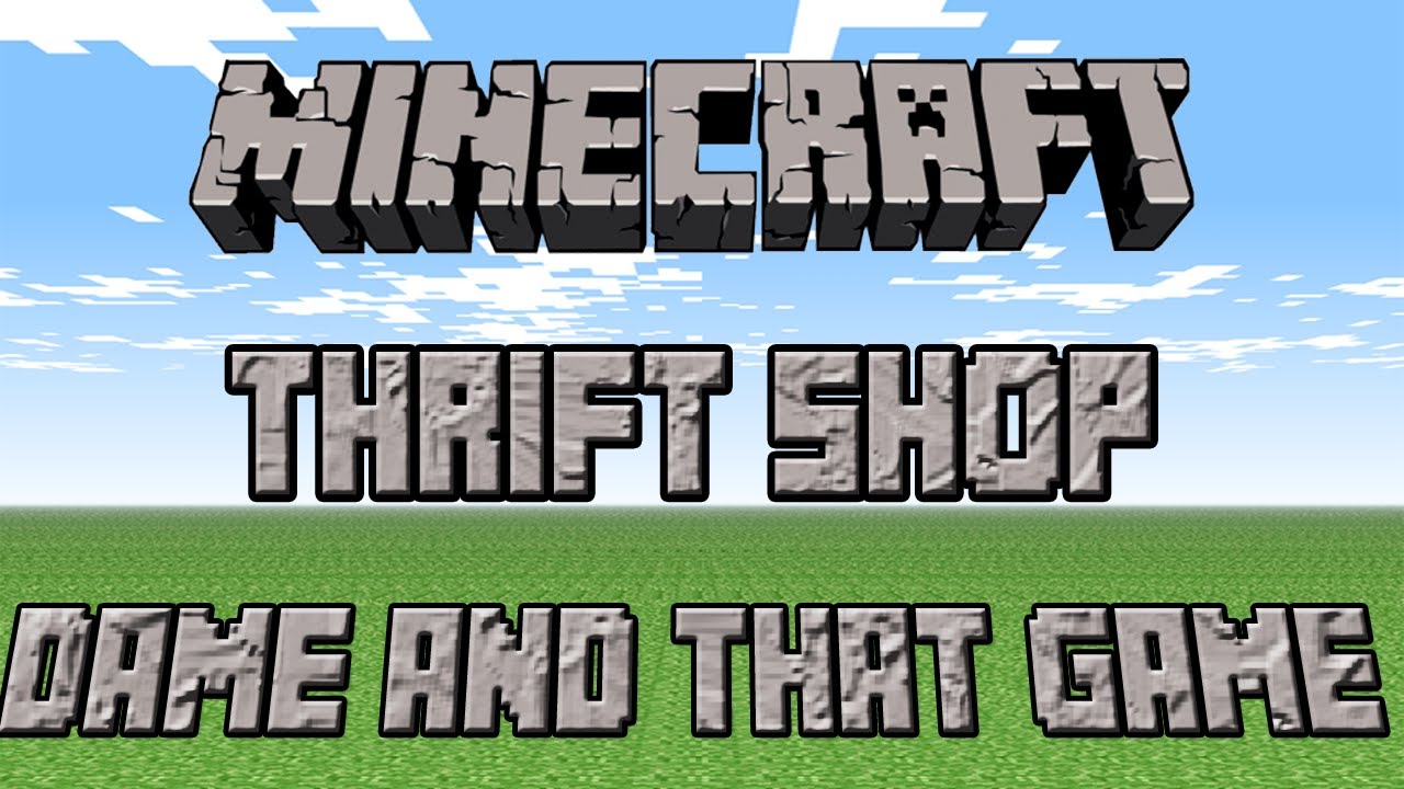 Parody RAP MineCraft - ( 2000th subscriber video :) Thrift shop Cover ...