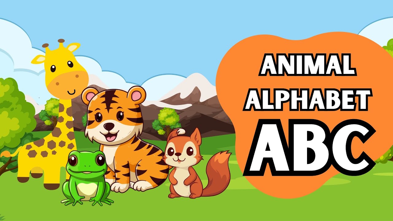 Sing Along to the Alphabet Jungle with Animals! Educational Kids Songs ...