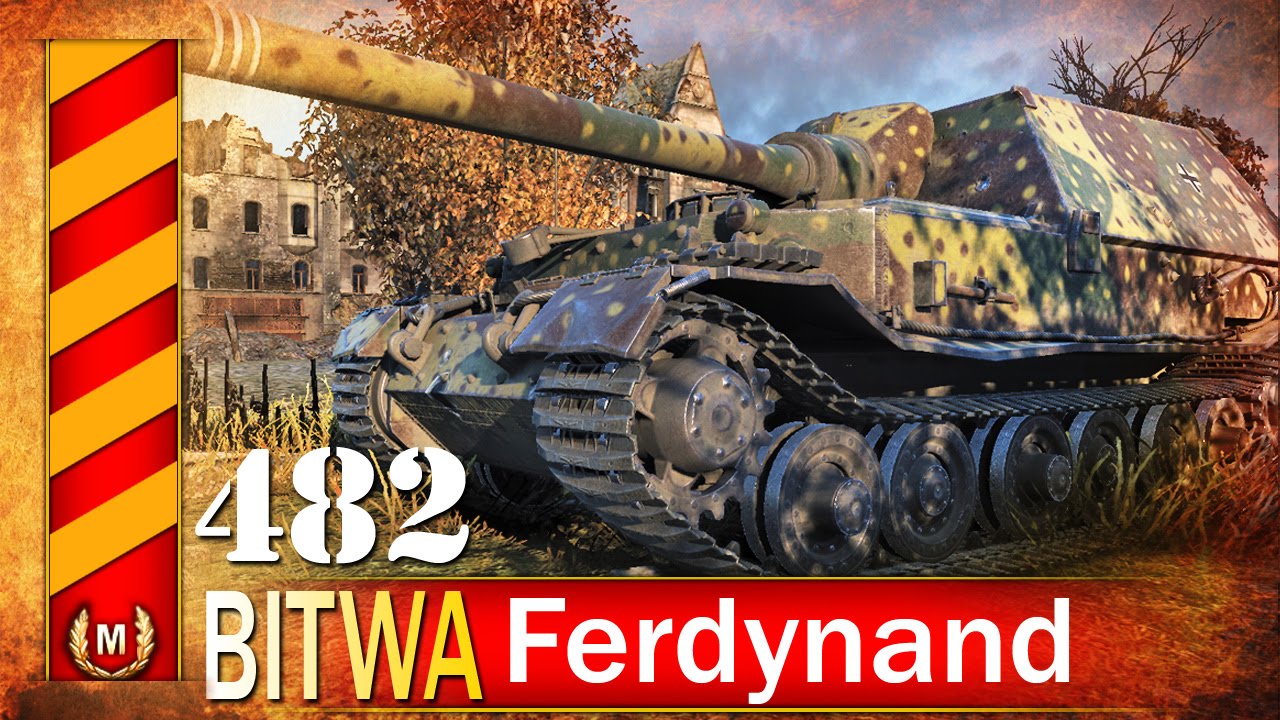 Ferdynand Hallack vs baboki - BITWA - World of tanks - YouTube