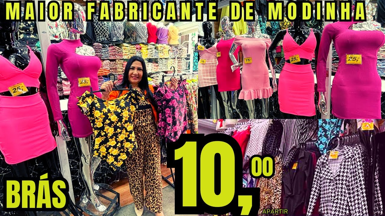 MAIOR FABRICANTE DE MODINHA DO BRÁS-SP - YouTube