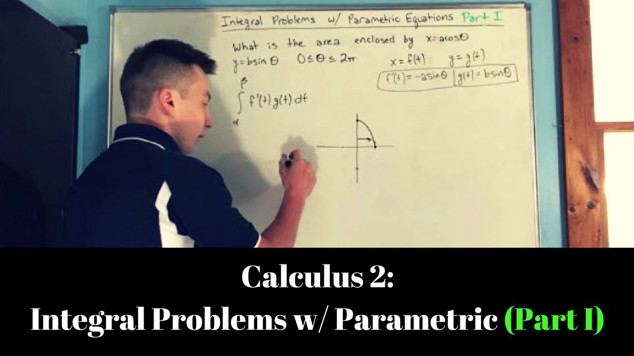 Calculus 2: Integral Problems w/ Parametric Equations (Part I) - YouTube