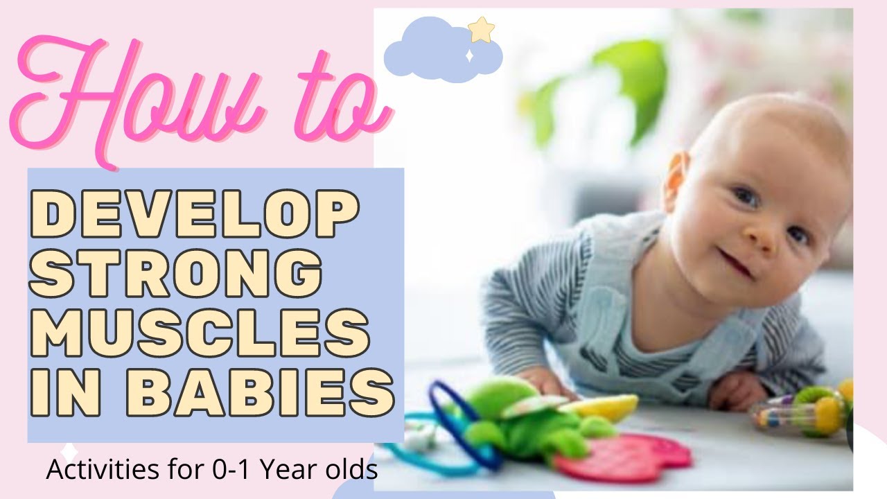 How to help your baby develop strong muscles -Parent tips on Tummy Time ...