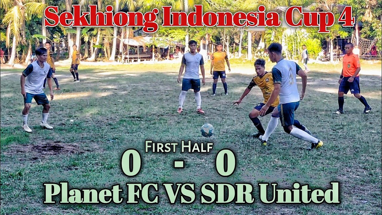 PLANET FC 0 VS 0 SDR UNITED TURNAMEN SEPAK BOLA SK-I CUP 4 Sekhiong ...