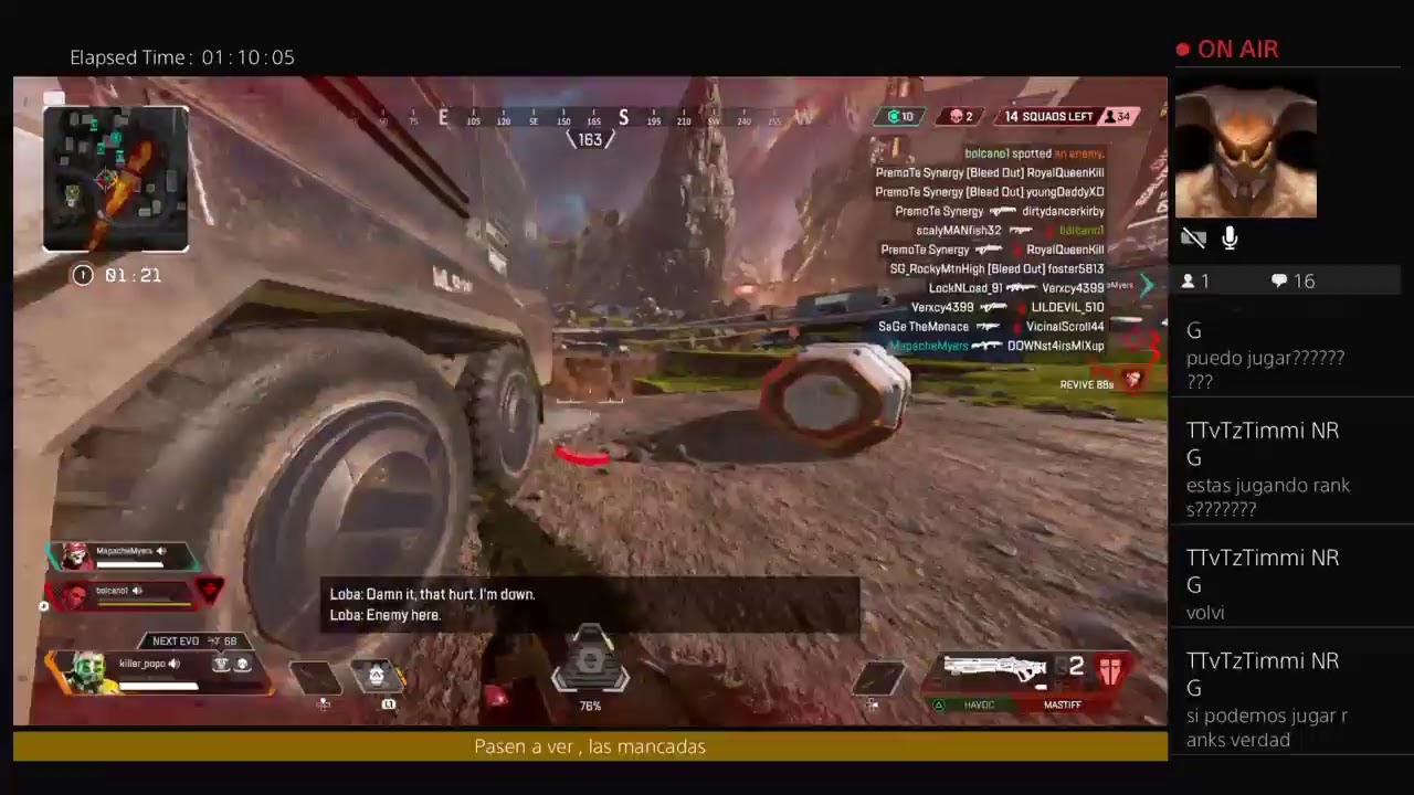 Apex legends , vamos a platino con moose - YouTube