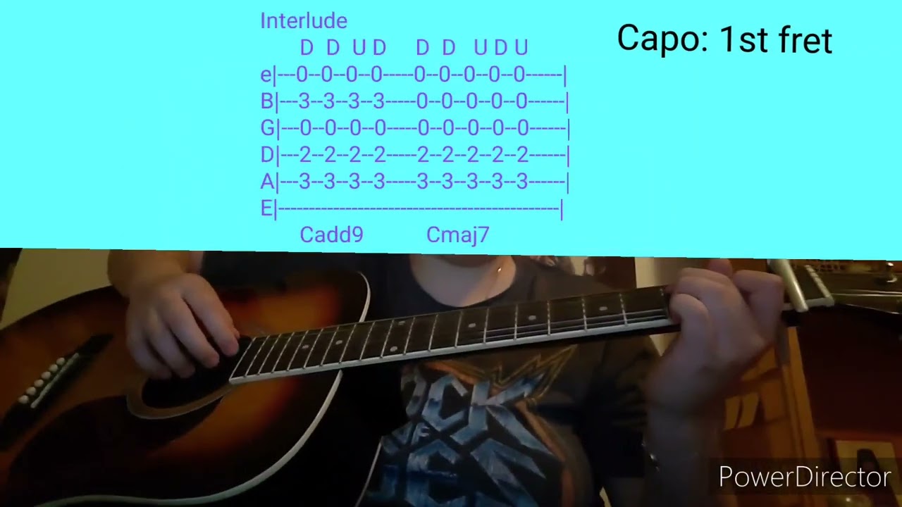 Tek It By Cafuné Acoustic Guitar Tab Youtube