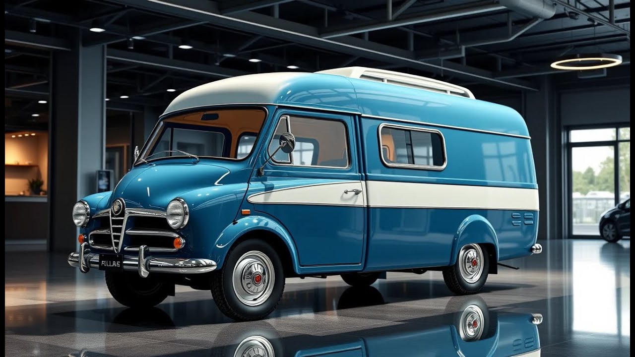 Classic Camper Ever 1955 Alfa Romeo Van1955 Alfa Romeo Camper Van Is ...