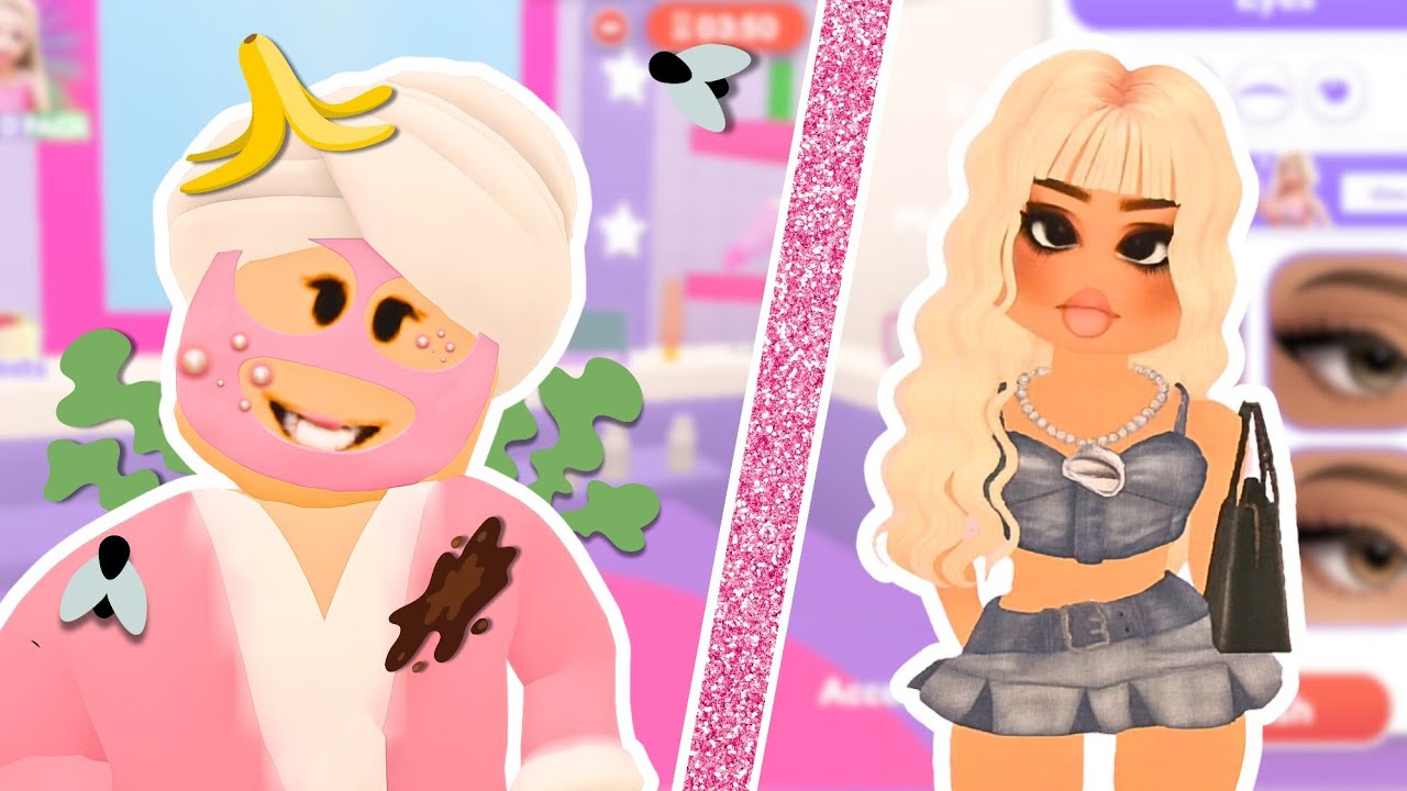 Salon makeover Roblox! Let's play dress up - YouTube