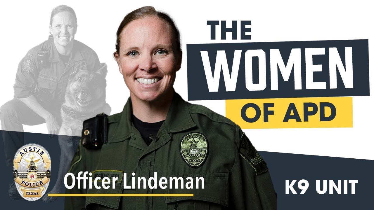 Officer Debbie Lindeman - Austin Police Patrol K9 - YouTube