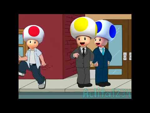 Sneakers O'Toole but it's Toad :3