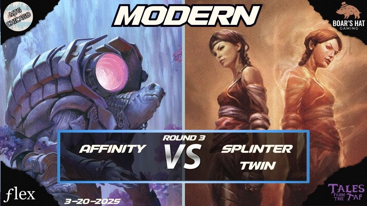 Affinity VS Spinter Twin [MTG Modern Round 3] - YouTube