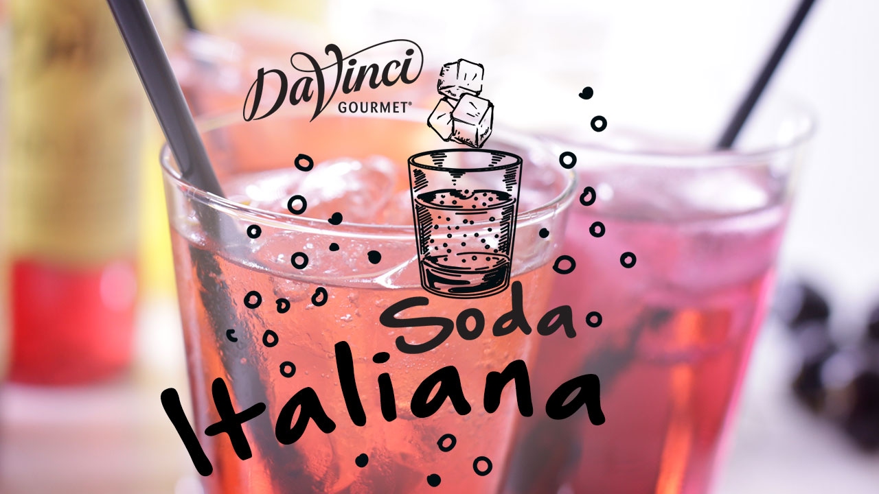 Soda Italiana DaVinci Gourmet - YouTube