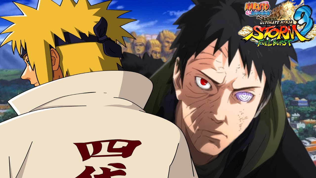 Minato vs Obito -- REVENGE! (Storm 3 Super Secret Factor) 究極の忍者嵐 - YouTube