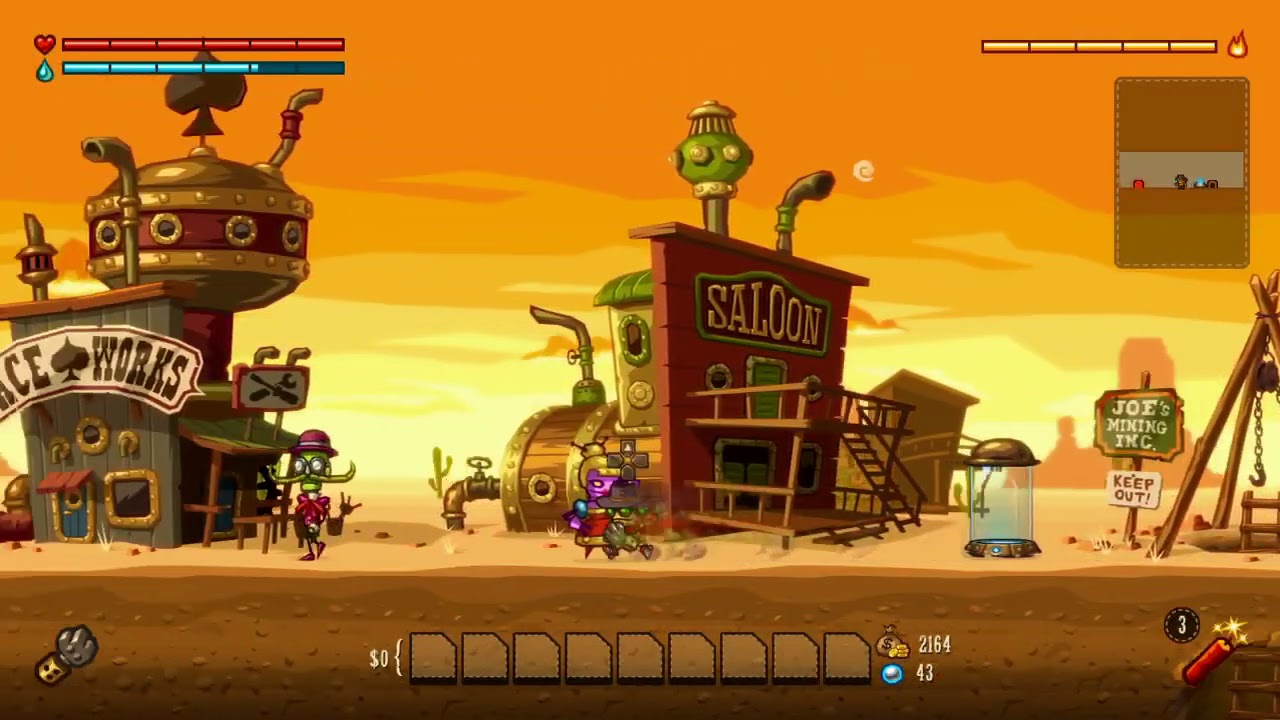 SteamWorld Dig -11- Static Dash - YouTube