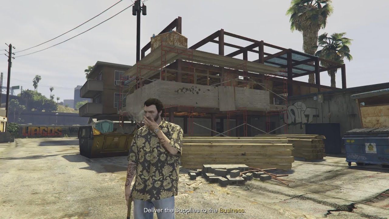 GTA 5 (immersive RP) - meth lab raid at a construction yard in ...