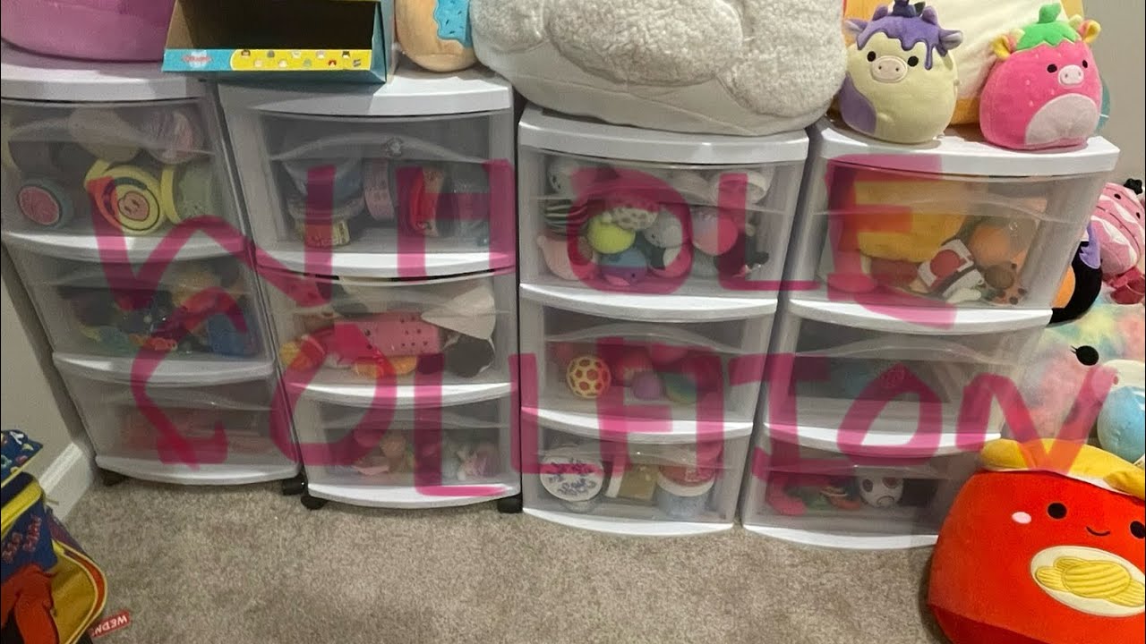WHOLE COLLECTION TOUR!!!! (INCLUDING FIDGETS,SLIME,AND SQUISHMALLOWS ...