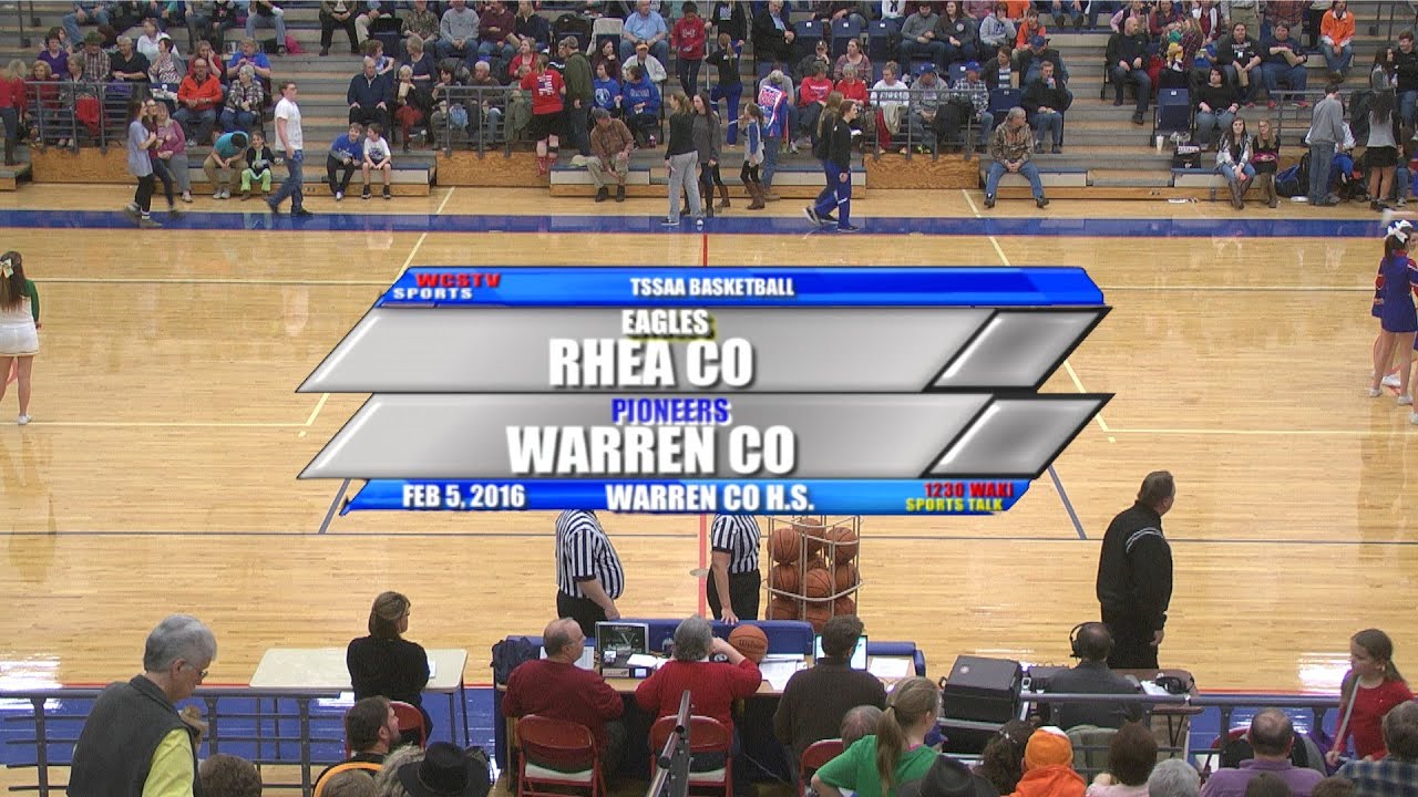 RHEA CO AT WARREN CO BASKETBALL 2-5-16 - YouTube