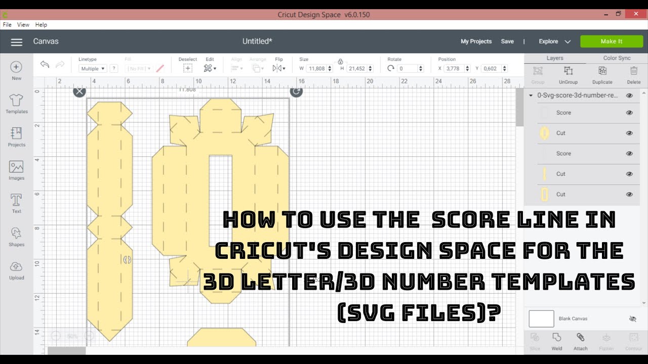 How To Use The Score Line In Cricut s Design Space For The 3D Letter 3D how-to-use-the-score-line-in-cricut-s-design-space-for-the-3d-letter-3d