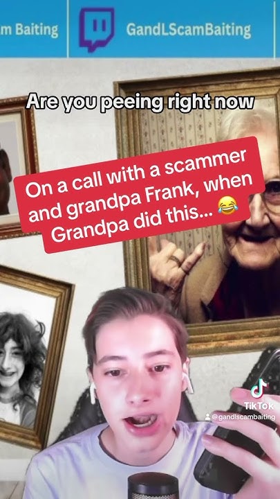 Grandpa Did This🤣 #scammer #funny #scambuster #giftcard #scammers # ... Grandpa Did This🤣 #scammer #funny #scambuster #giftcard #scammers # ...