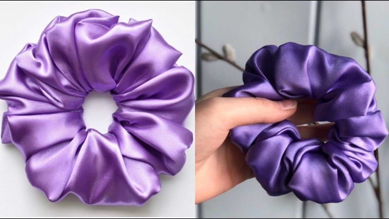 How I make my scrunches for business / How to make scrunches at home ...