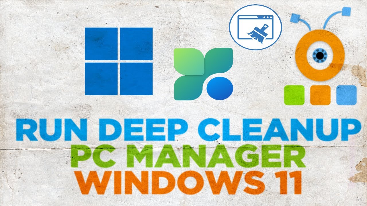 How to run Deep cleanup PC manager in Windows 11 - YouTube