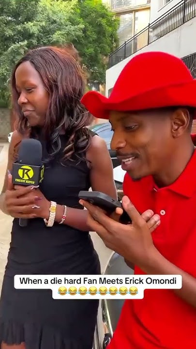 Comedy 😃 erick omondi on interview as his partner disturbing him #comedy #subscribe #shorts ...