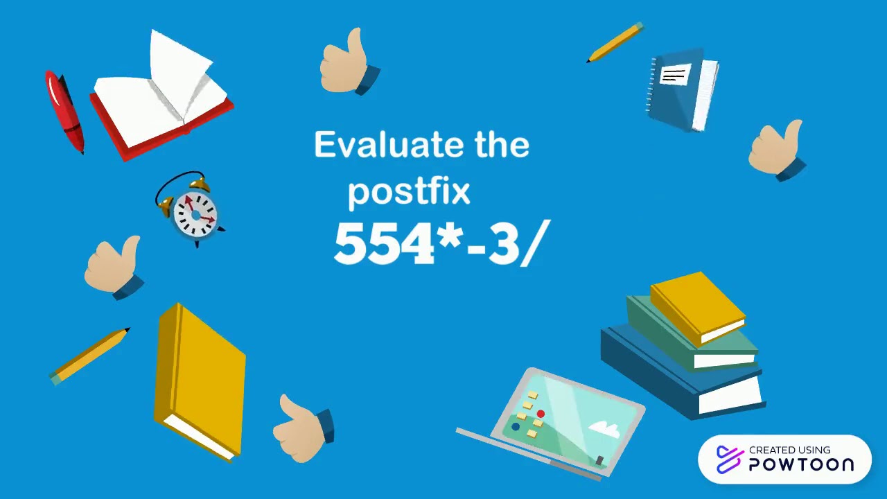 Postfix Expression Evaluation - YouTube