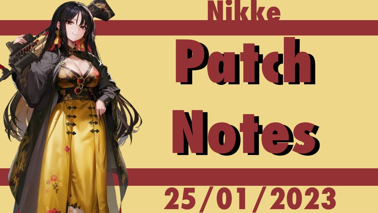 O que tem de novo em Nikke Patch notes 25/01/2024 - YouTube