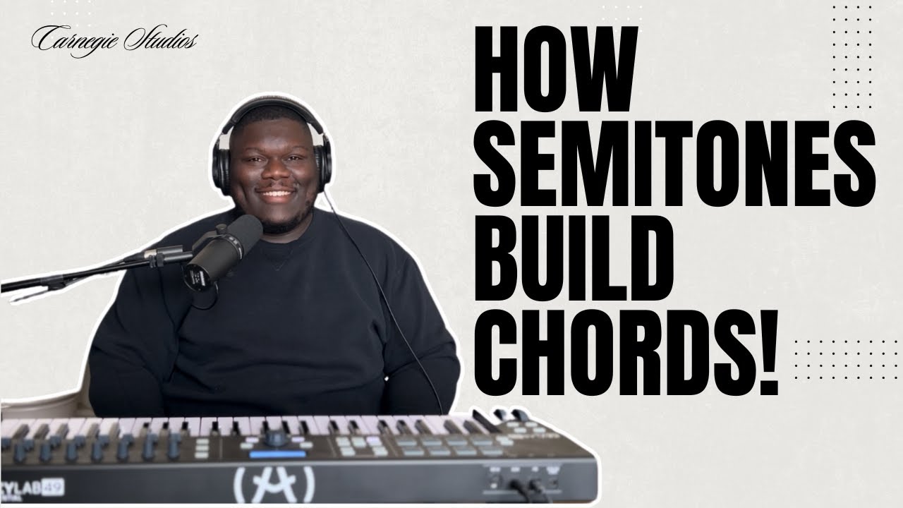 Semitones Explained: How to Build Major, Minor & 7th Chords on Piano ...