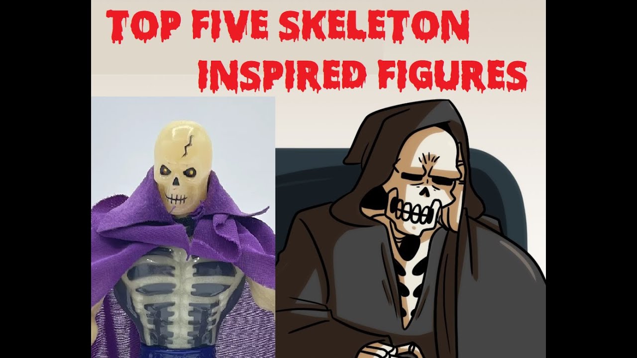 Top 5 Skeleton Inspired Action Figures (Monster Month) - YouTube