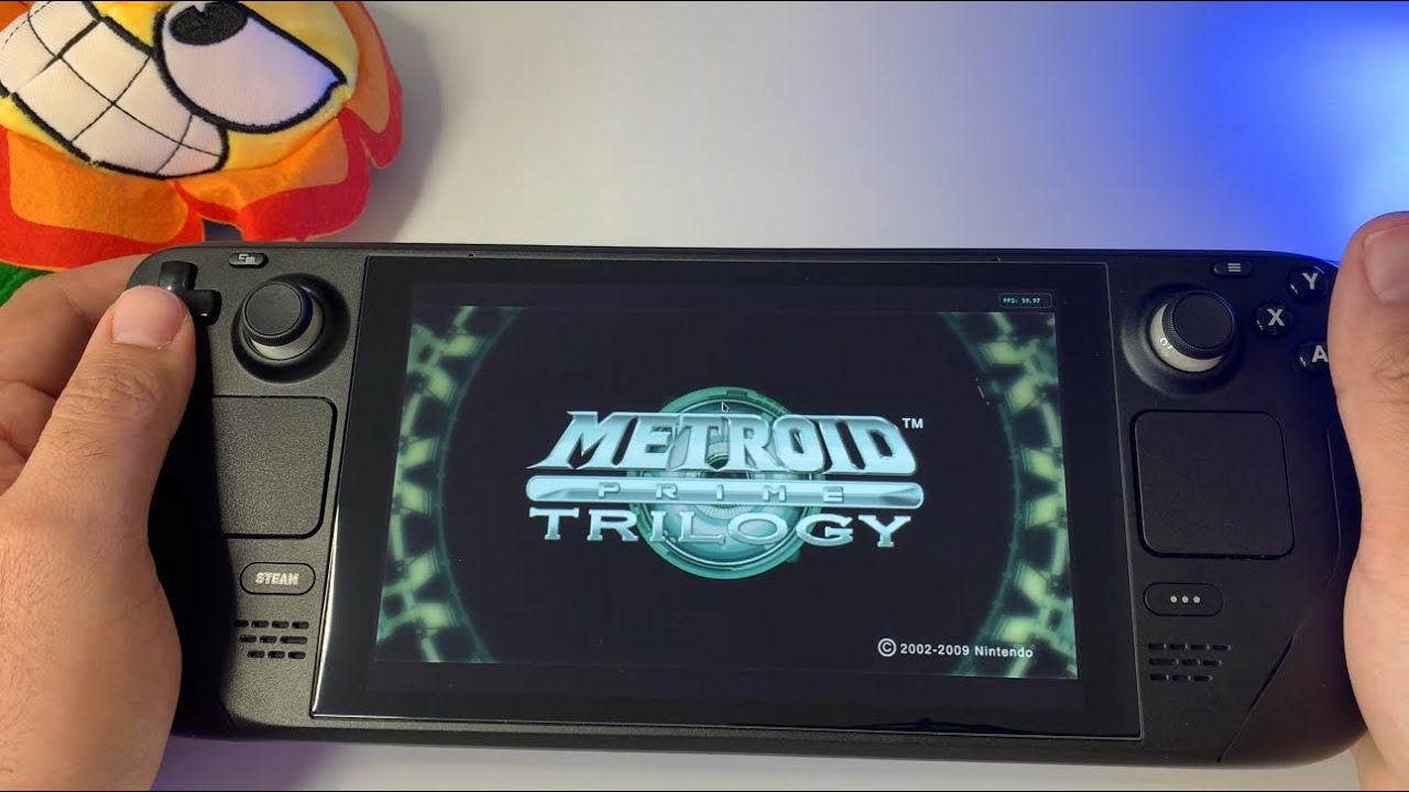 PrimeHack Metroid Prime Trilogy on Steam Deck Easy Method - YouTube