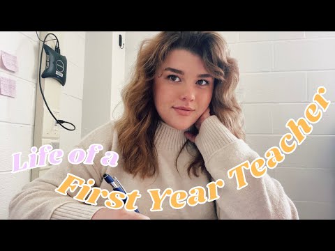 Day in the Life of a First Year Teacher! | HIGH SCHOOL TEACHER