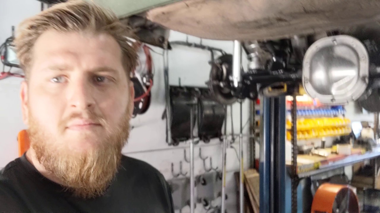 Datsun B210 Ford 8.8 Rear end swap - YouTube