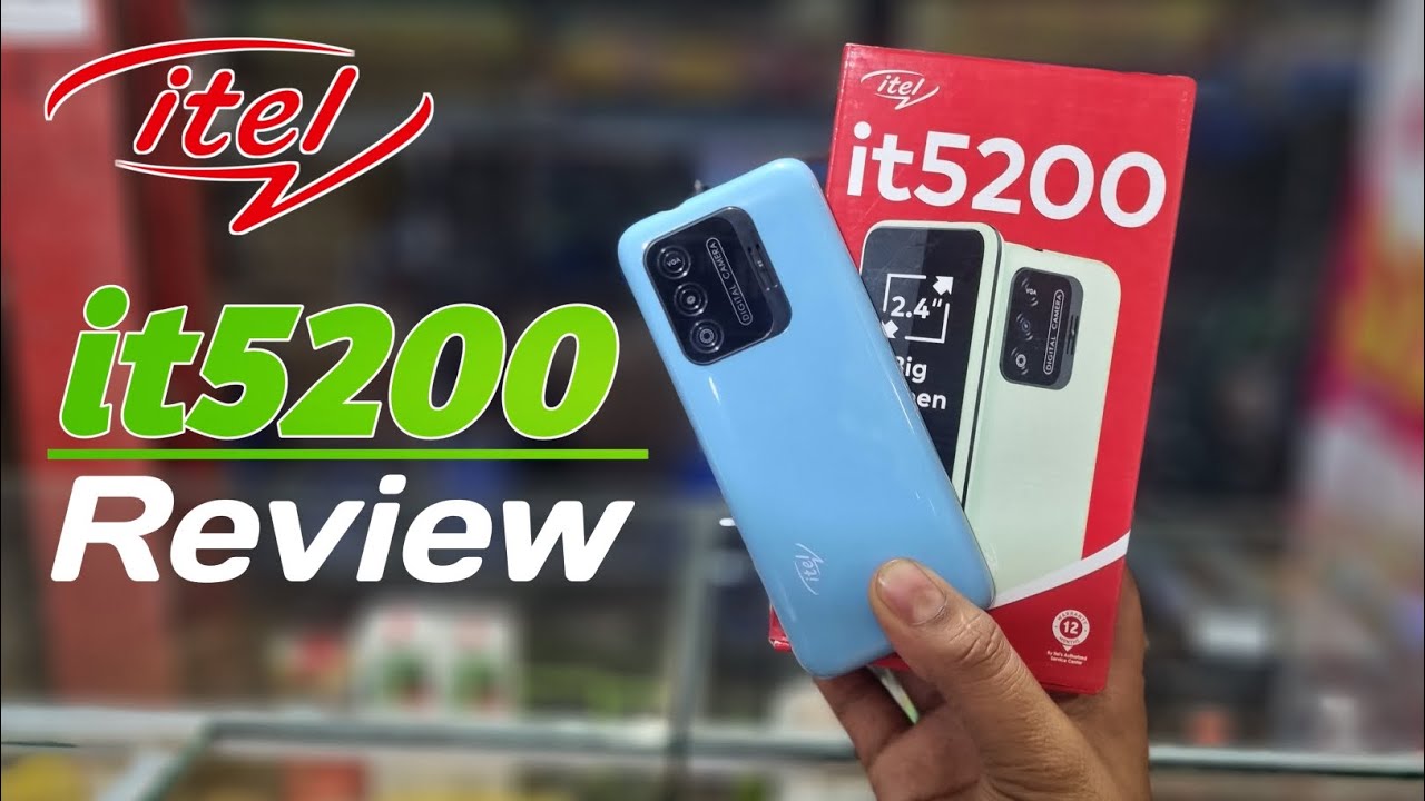বর্তমান বাজারের সেরা keypad itel it5200 Full Review - YouTube