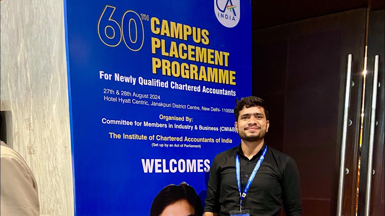 Orientation IcaI campus placements ( May 2024) Delhi Campus Hyatt ...