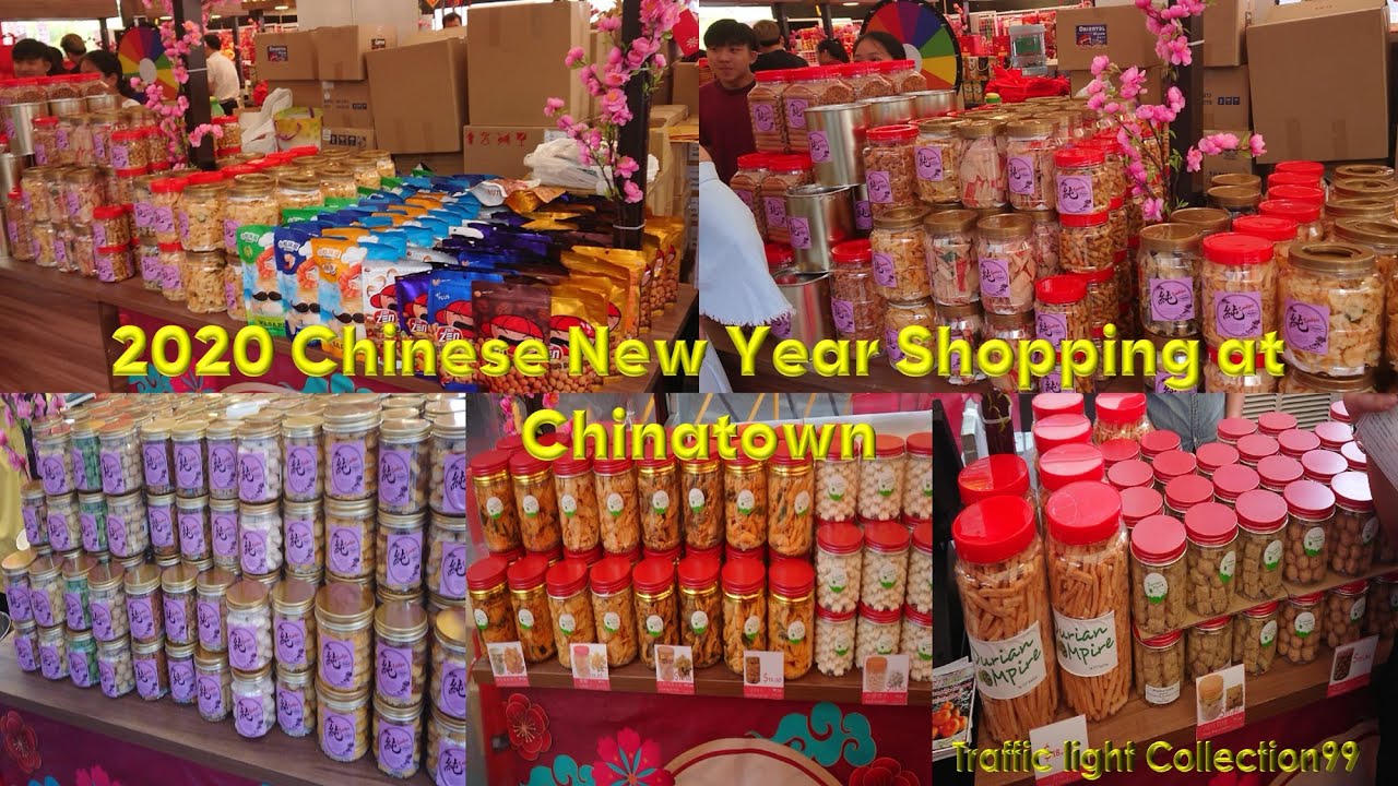 2020 Chinese New year Shopping at Chinatown - YouTube