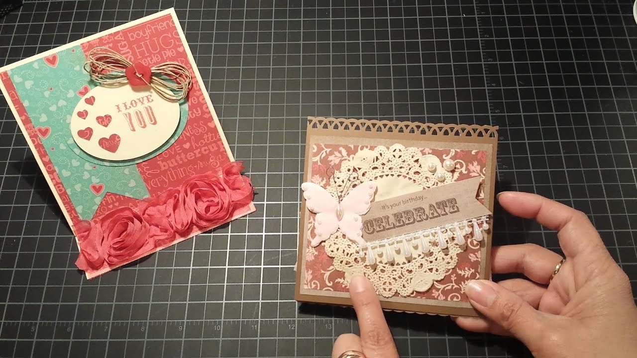 Easel cards - YouTube