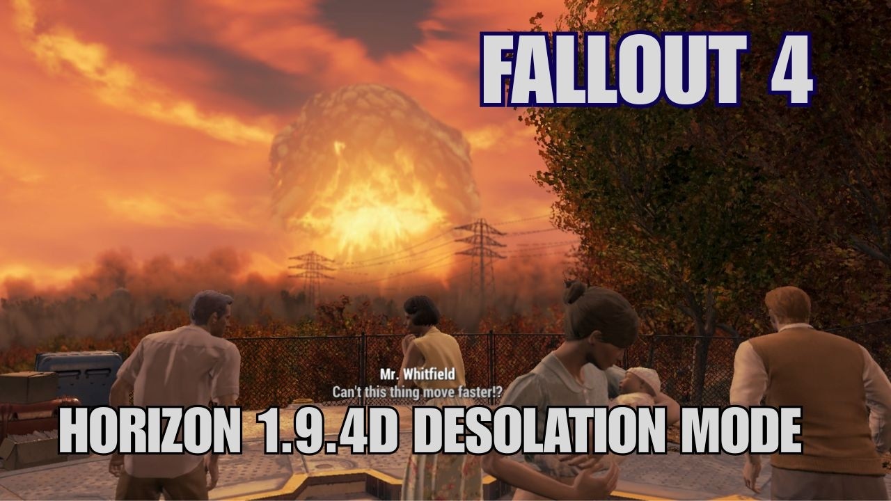 Fallout 4 Ep 1 Horizon 1.9.4d Desolation Mode Search for food and drink ...