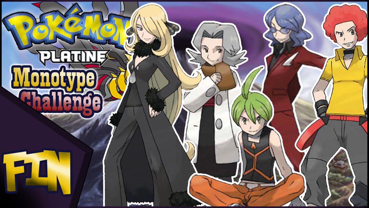 Pokémon Platine #FIN : Ligue Sinnoh [Fight Monotype Challenge] - YouTube