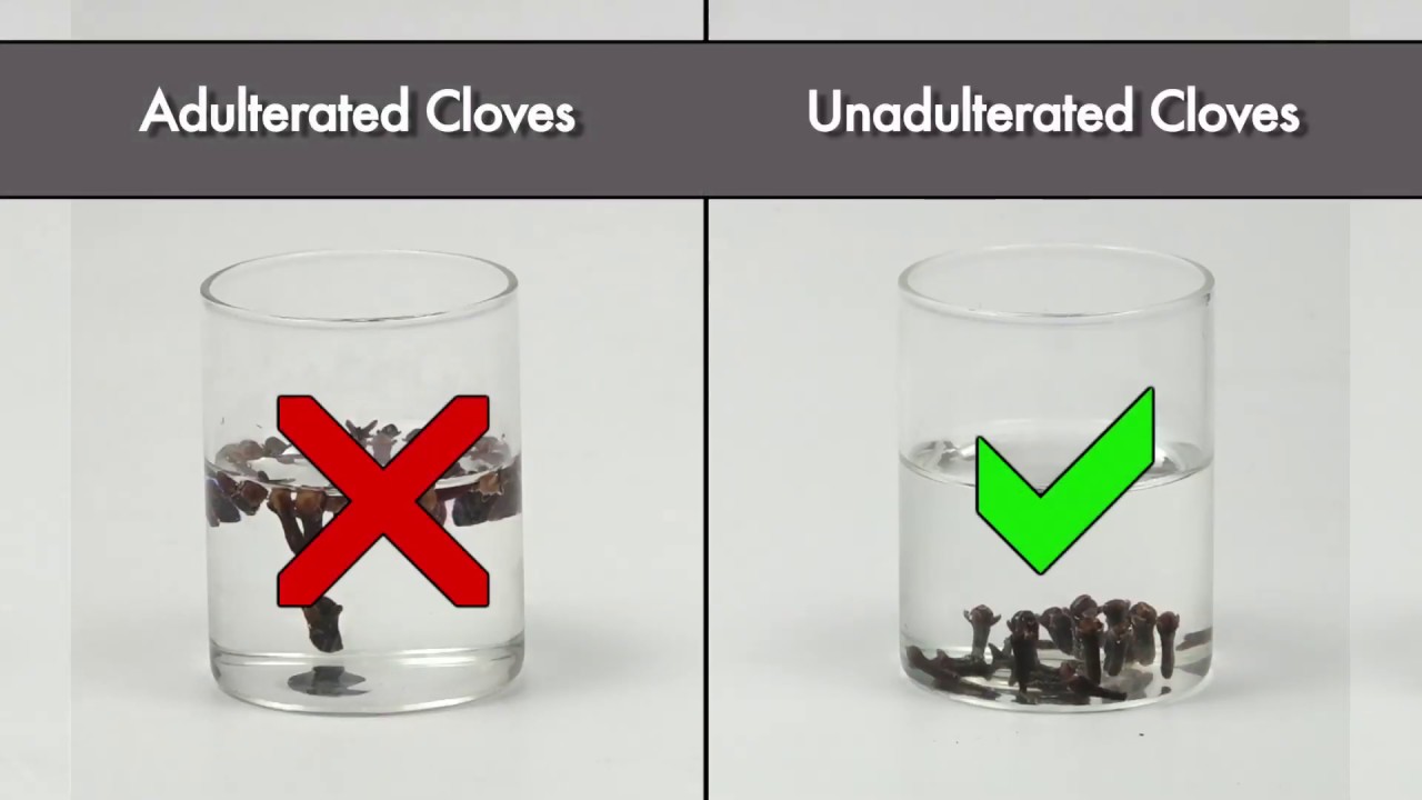 Testing Cloves Adulteration With Exhausted Cloves FSSAI YouTube testing-cloves-adulteration-with-exhausted-cloves-fssai-youtube