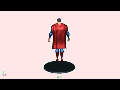3d90hannan superman turntable - YouTube
