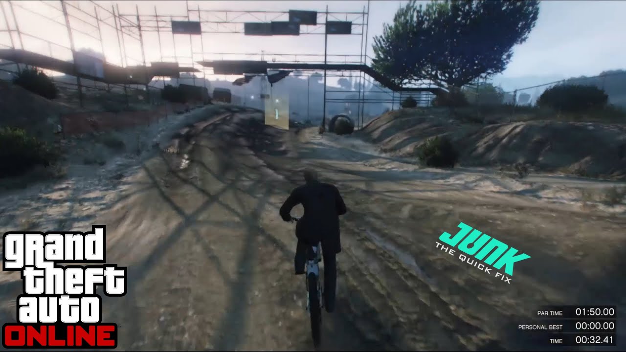 GTA Online Junk Energy Time Trials Redwood Lights Track Attempt 4 - YouTube