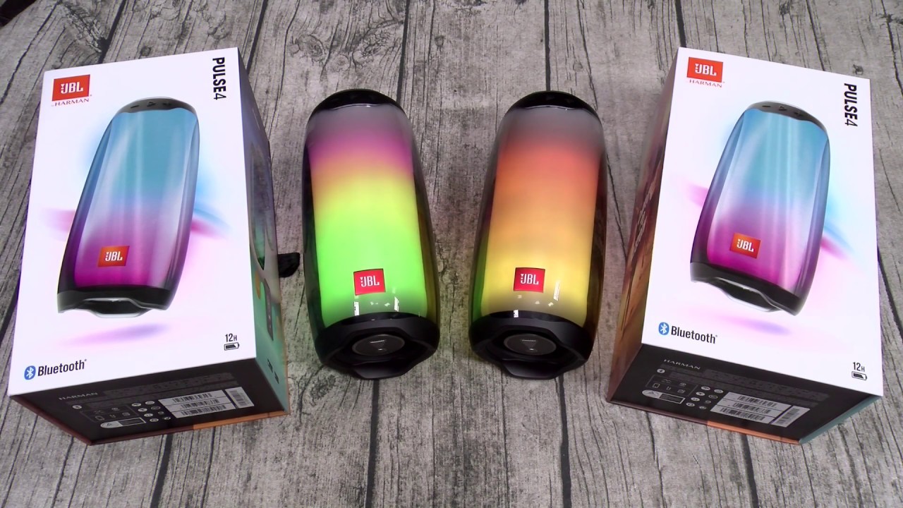 JBL Pulse 4 Bluetooth Speaker With RGB Lights YouTube