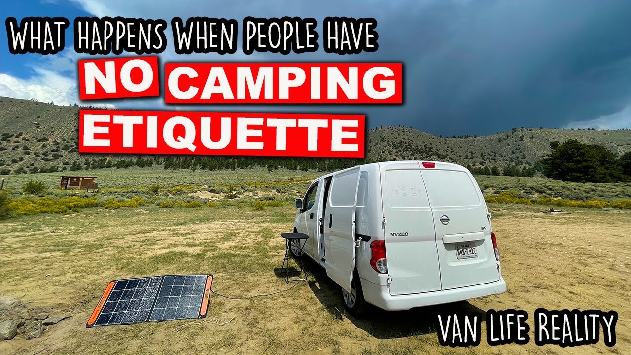 Van Life Reality: Favorite Camping Spot Ruined By Bad Campers!! - YouTube