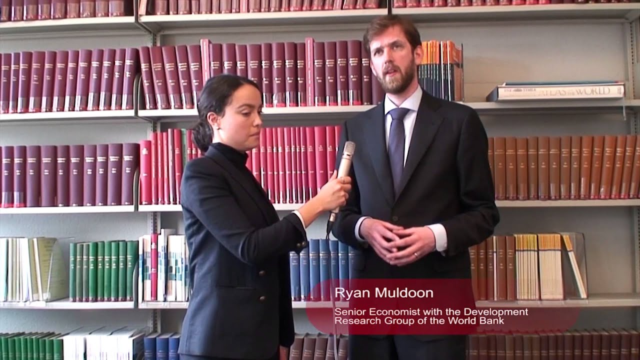 Ryan Muldoon, Senior Economist with the Development Research Group of ...