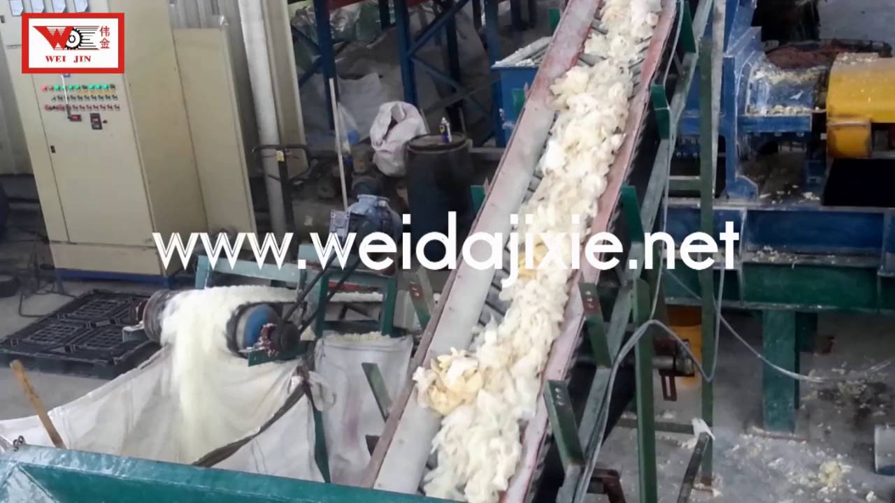 recycling rubber machine for crush latex glove Zhanjiang Weida ...
