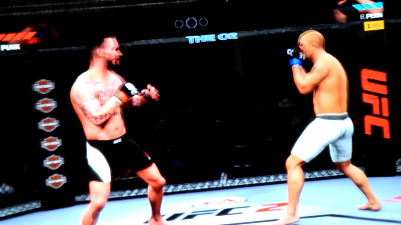UFC CM Punk v.s BJ Penn - how to fight knockout!! Must Watch - YouTube