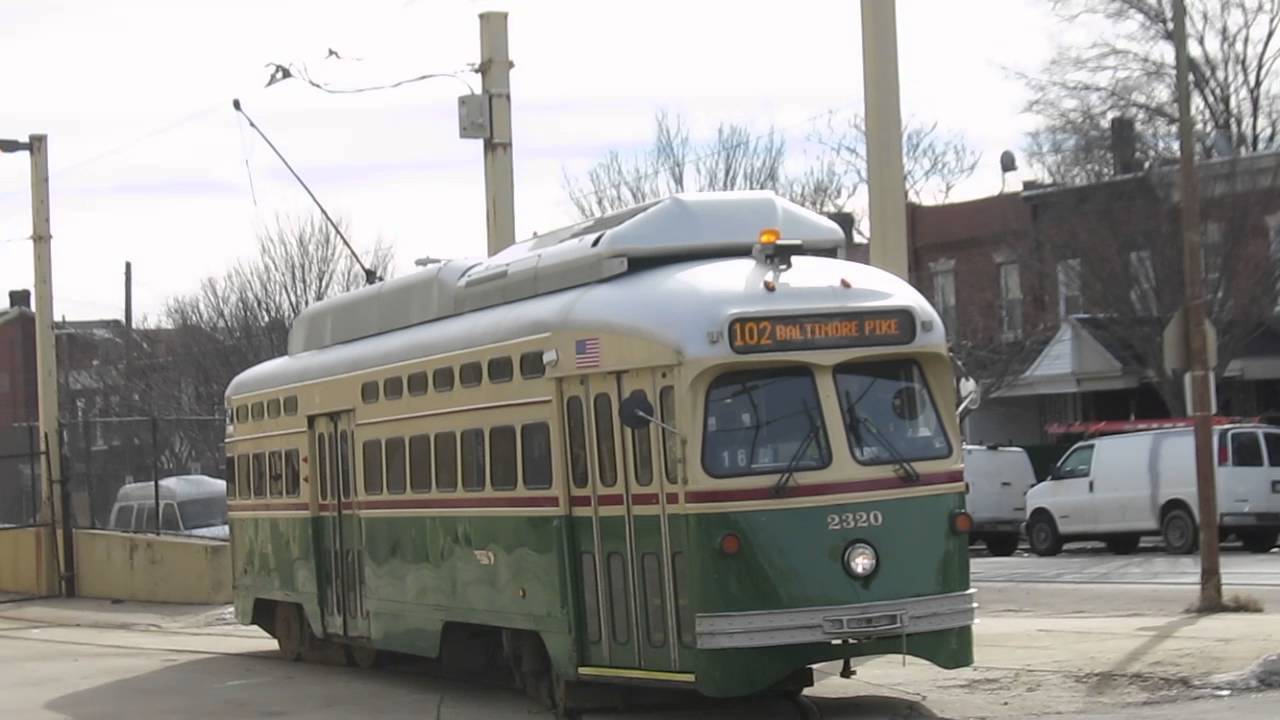 SEPTA fan trip PCC 2194 and PCC II 2320 part 2 - YouTube