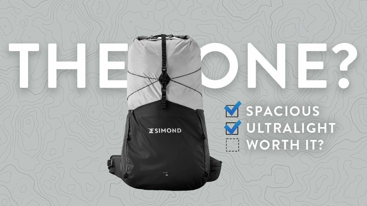 Decathlon Simond MT900 ultralight backpack review - YouTube